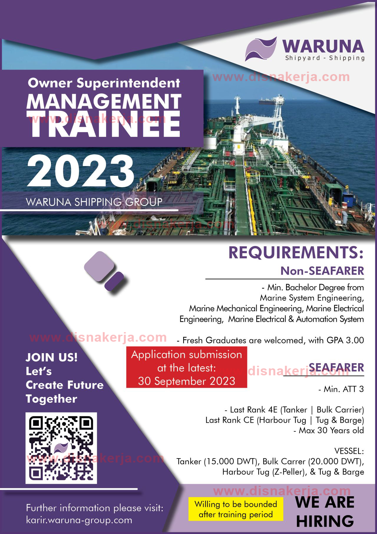 PT Waruna Nusa Sentana (Waruna Group) – DISNAKERJA.COM