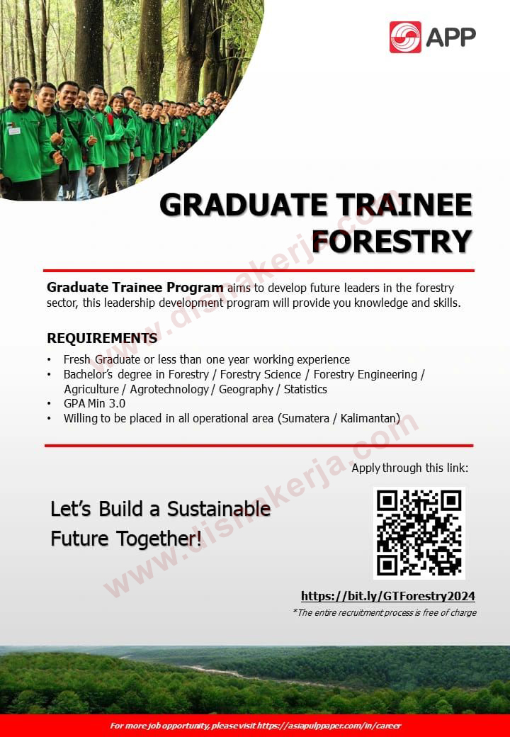 Lowongan Kerja Asia Pulp & Paper (APP) Sinar Mas – Mendaftarkerja