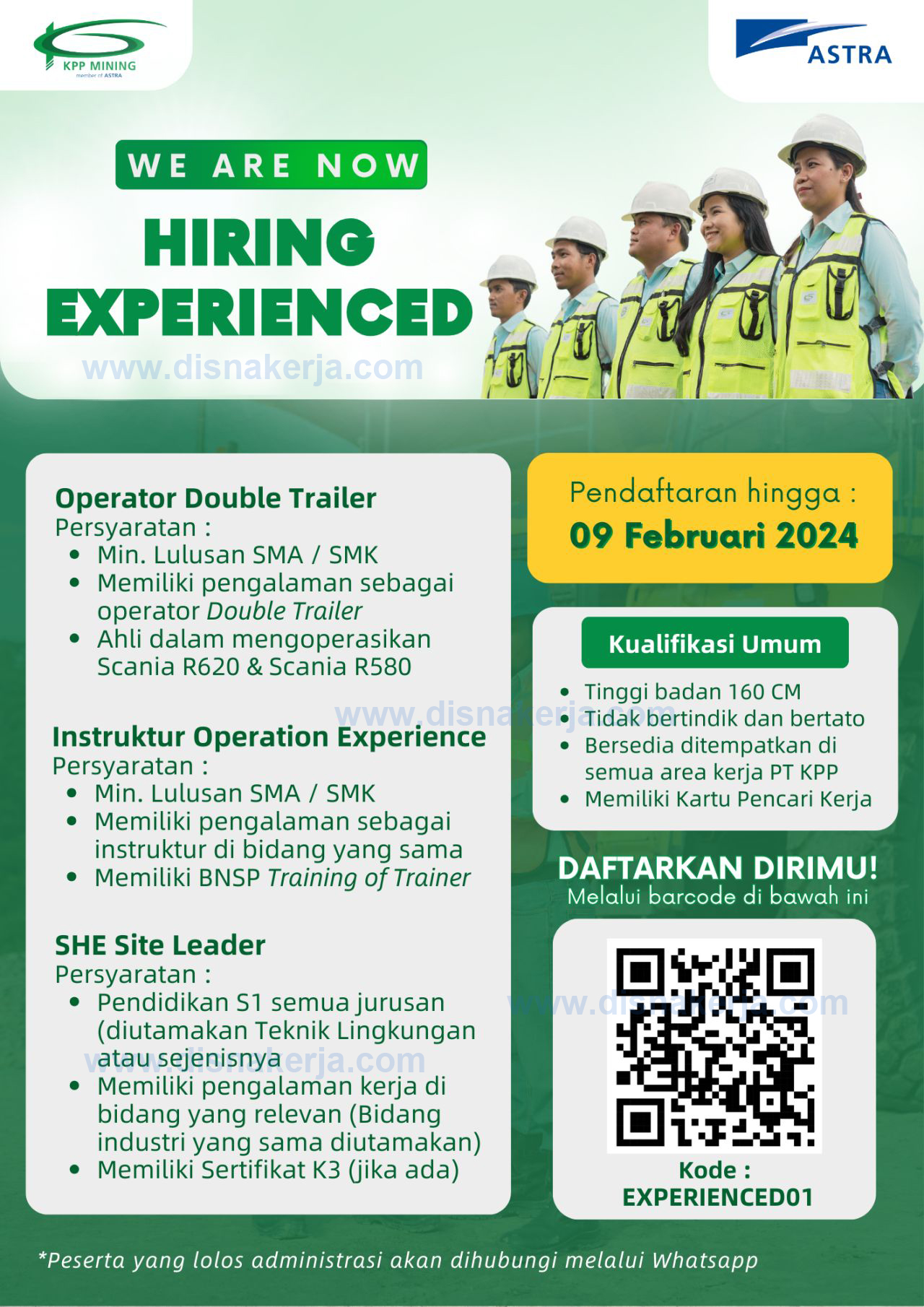 Lowongan Kerja PT Kalimantan Prima Persada (KPP) – Mendaftarkerja